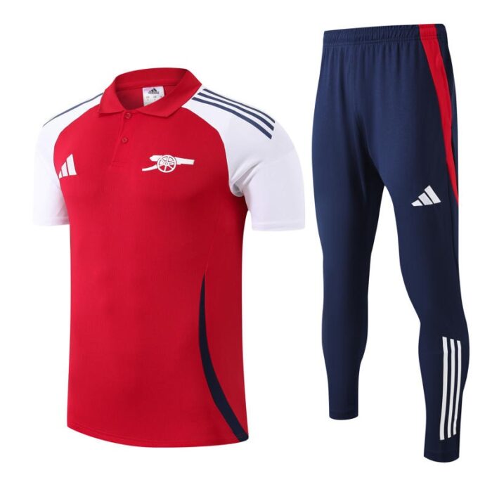 KIT POLO Arsenal Vermelho 25-26 – Pedido Atacado